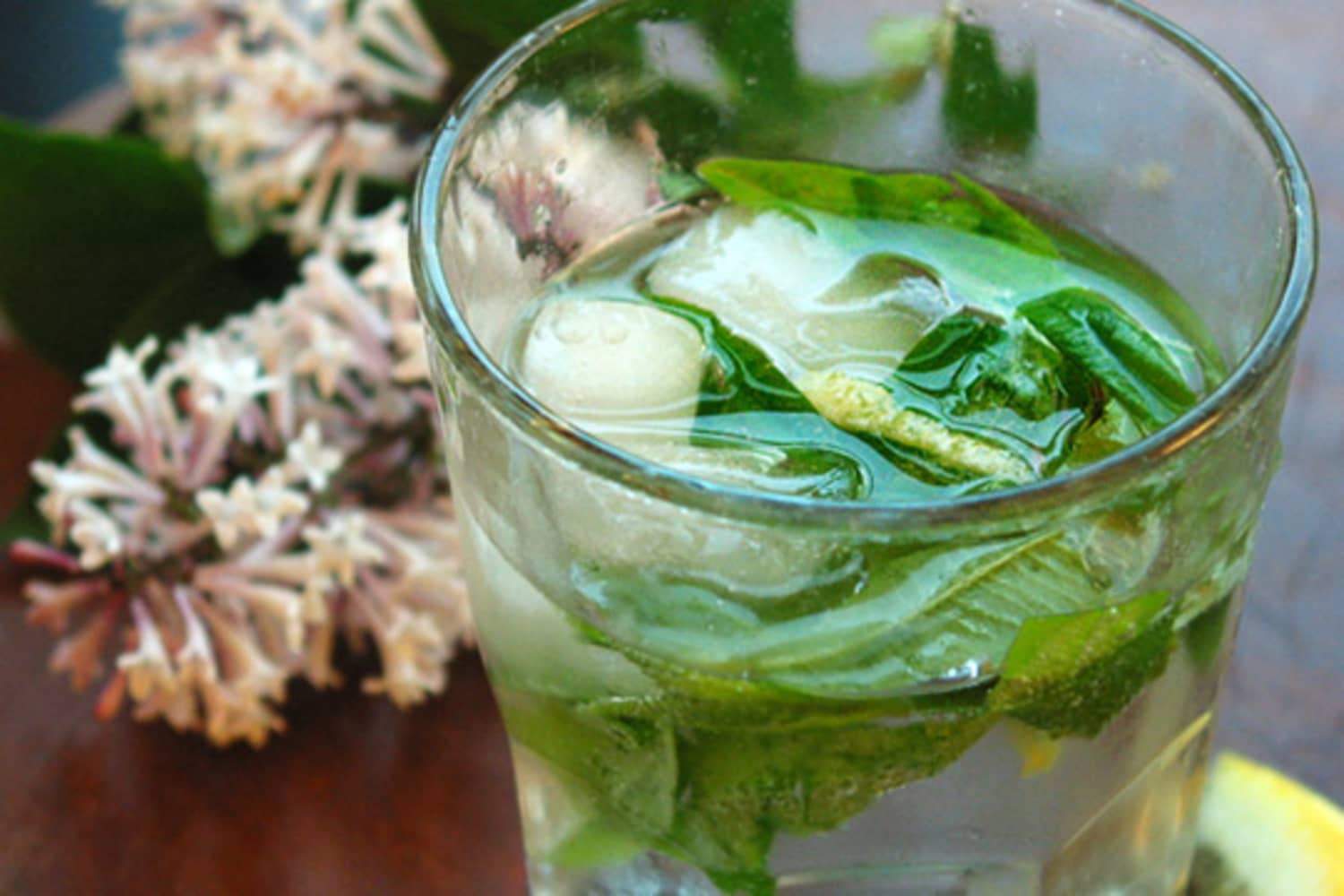 Recipe: Lemon Verbena and Orange Blossom Fizz | The Kitchn