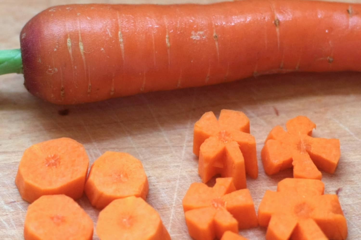How To Cut Carrots Into Flowers The Kitchn