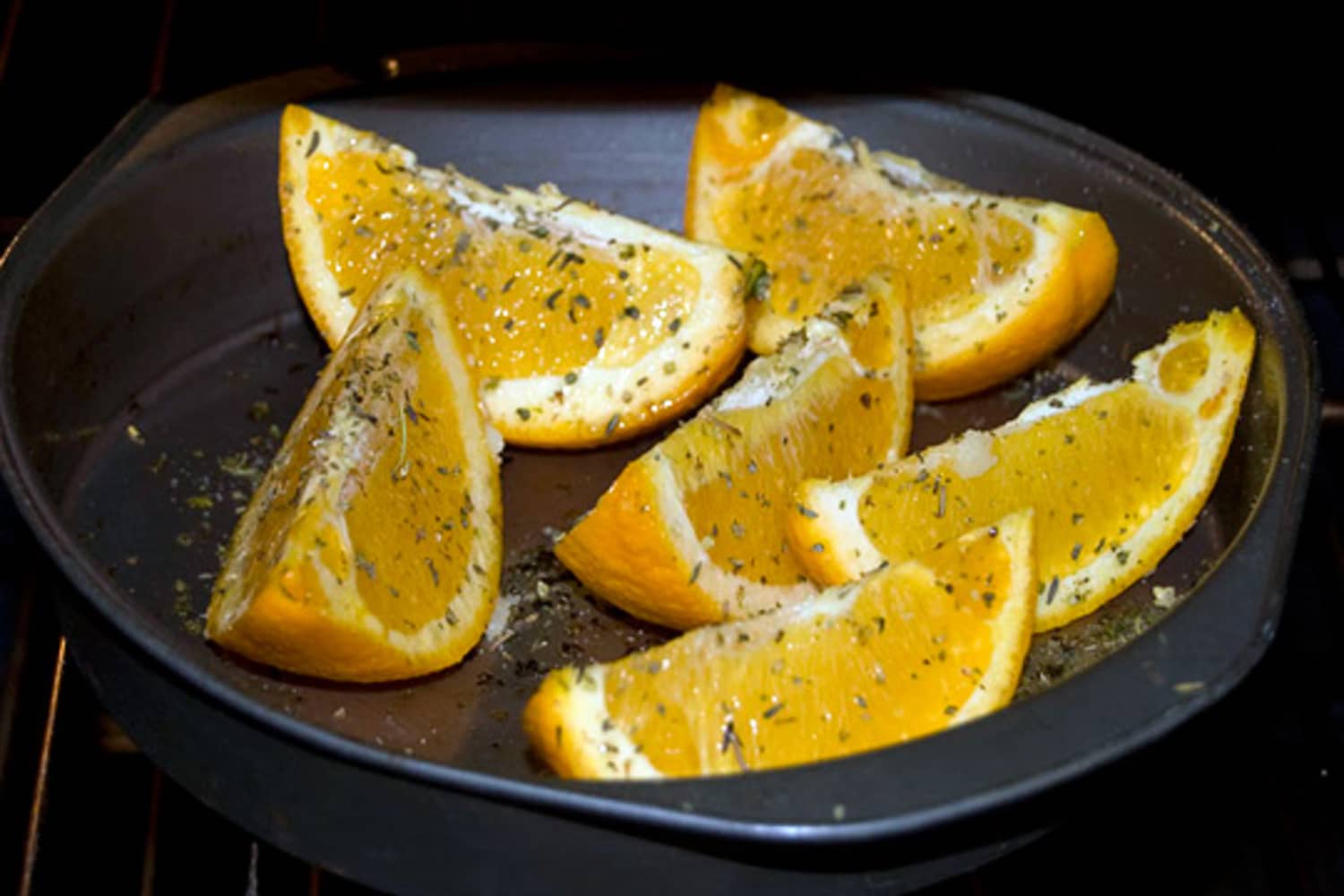 New Idea: Roasted Orange Wedges with Herbs | The Kitchn