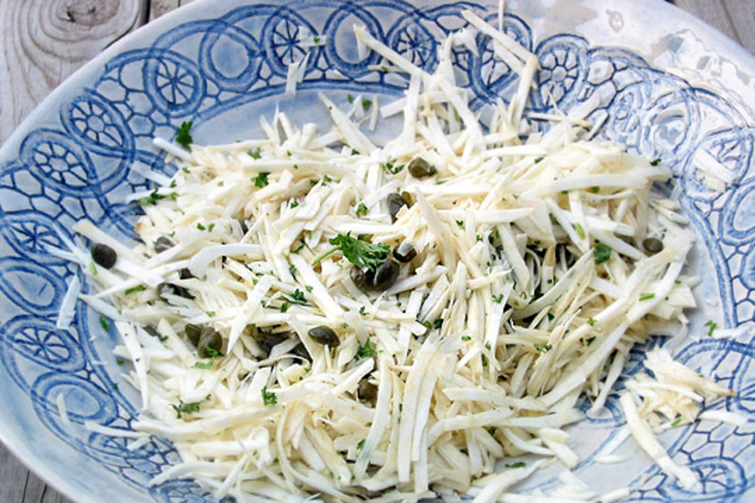 Recipe: Quick Celery Root Salad with Capers and Lemon | The Kitchn