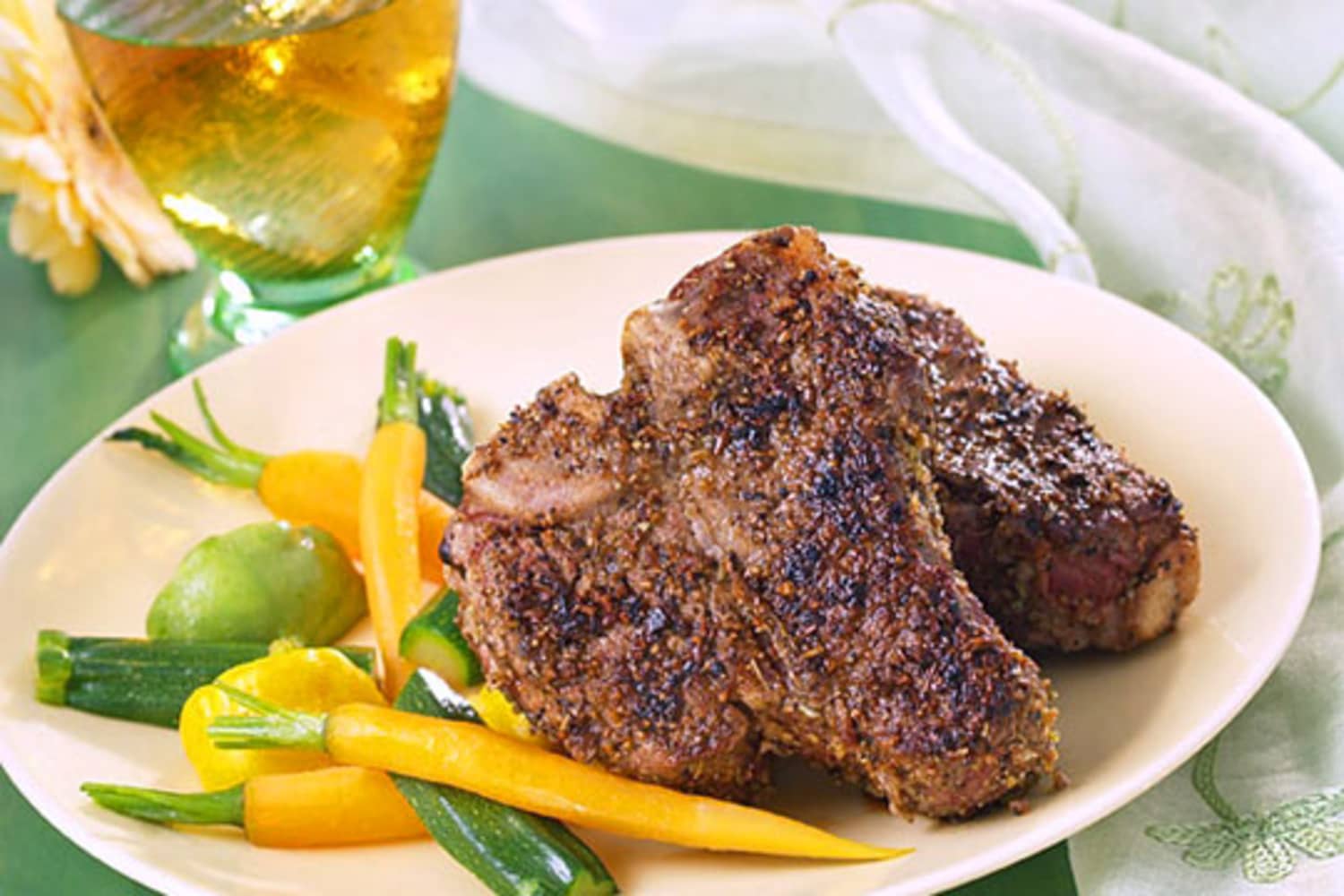 Lamb Tips and Recipe: Adobo Crusted Lamb Loin Chop | The Kitchn