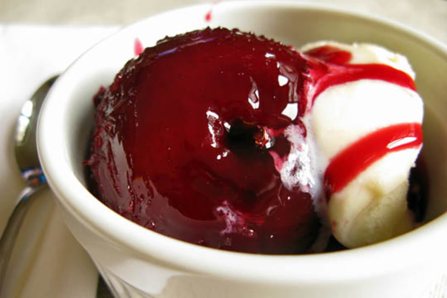 Quick Dessert Recipe: Poached Whole Plums with Brown Sugar Syrup | The ...