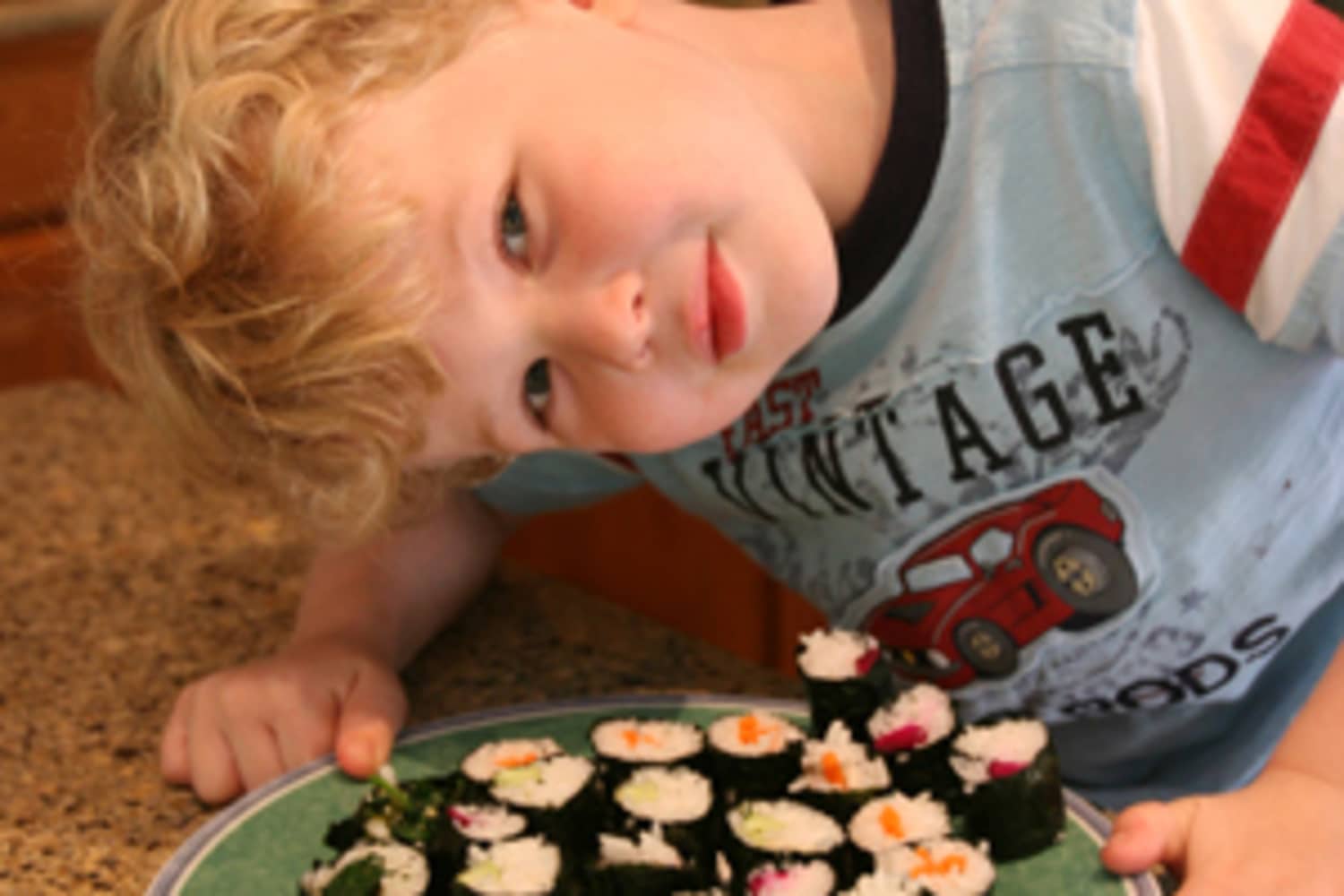 Summer Project: Make Vegetable Maki Sushi With Kids! | The Kitchn