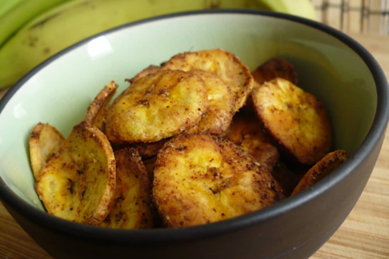 Healthy Snack Recipe: Spicy Baked Plantain Chips | The Kitchn