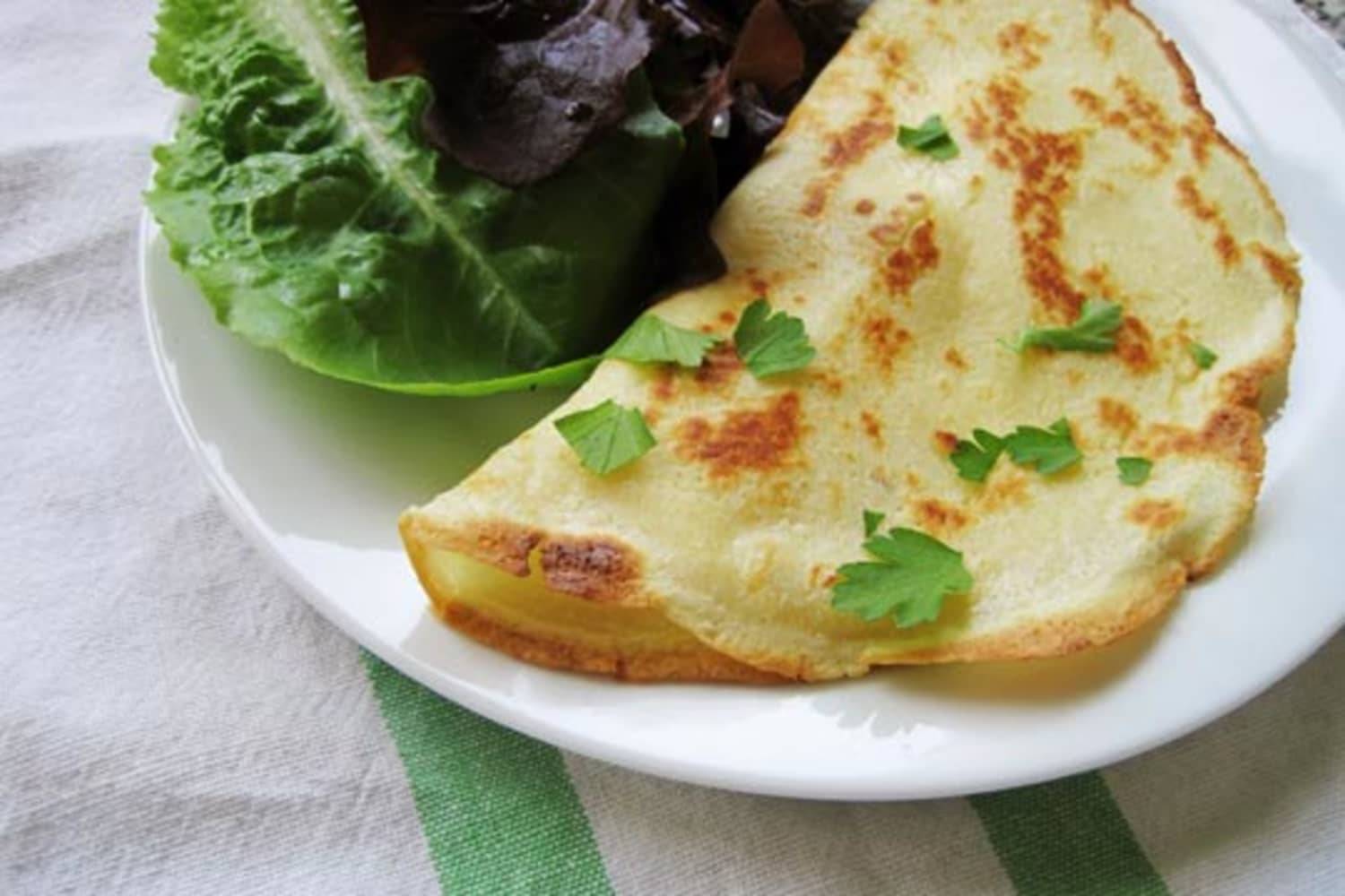 Recipe: Lunchtime Crêpes with Leftovers | The Kitchn