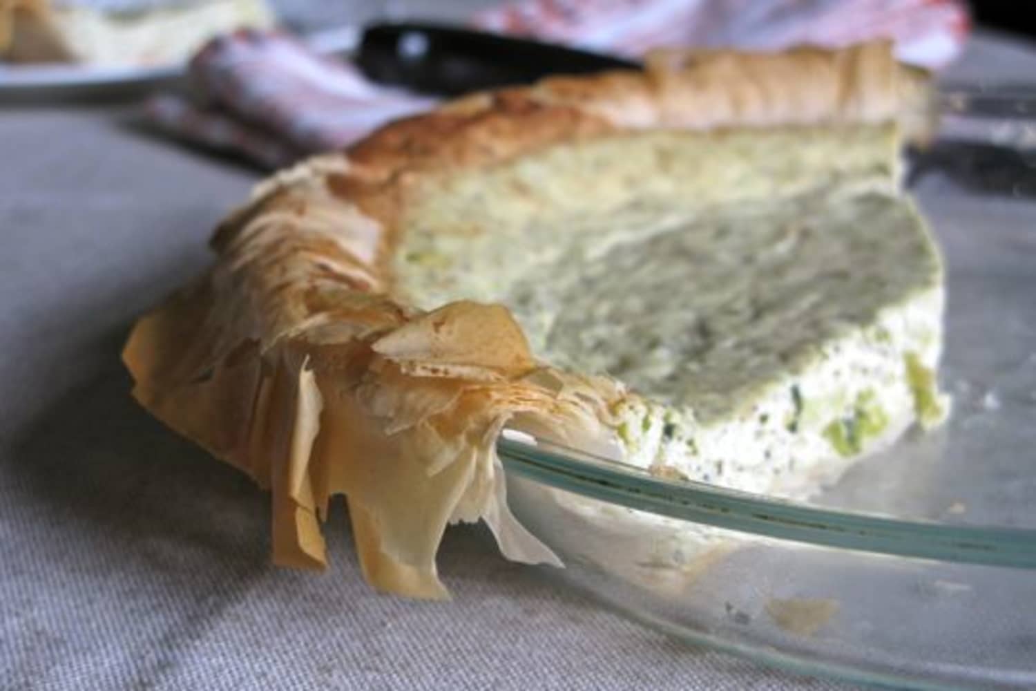 Flaky, Buttery Phyllo Pie with Ricotta and Pesto Recipe Review | The Kitchn