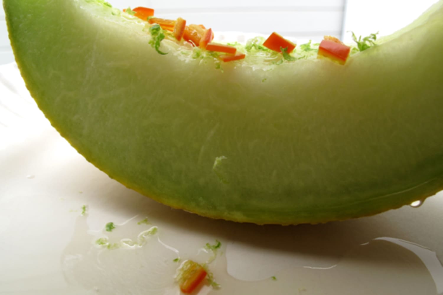 The Perfect Summer Dessert Recipe: Melon with Lime-Chile Syrup | The Kitchn