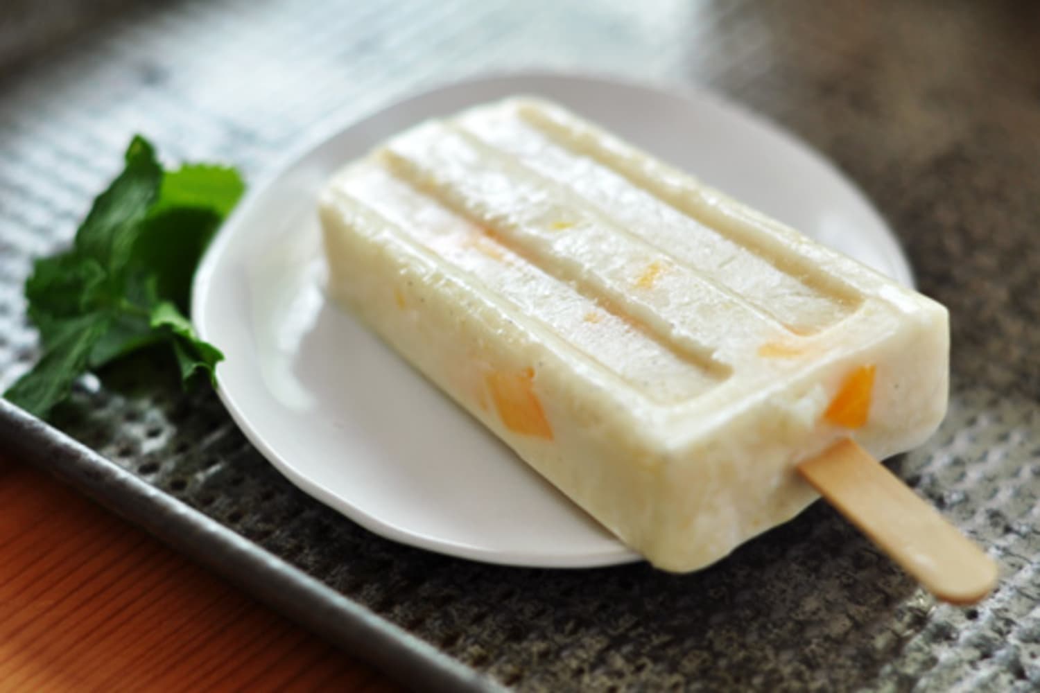 Recipe: Coconut and Mango Rice Pudding Pops | The Kitchn