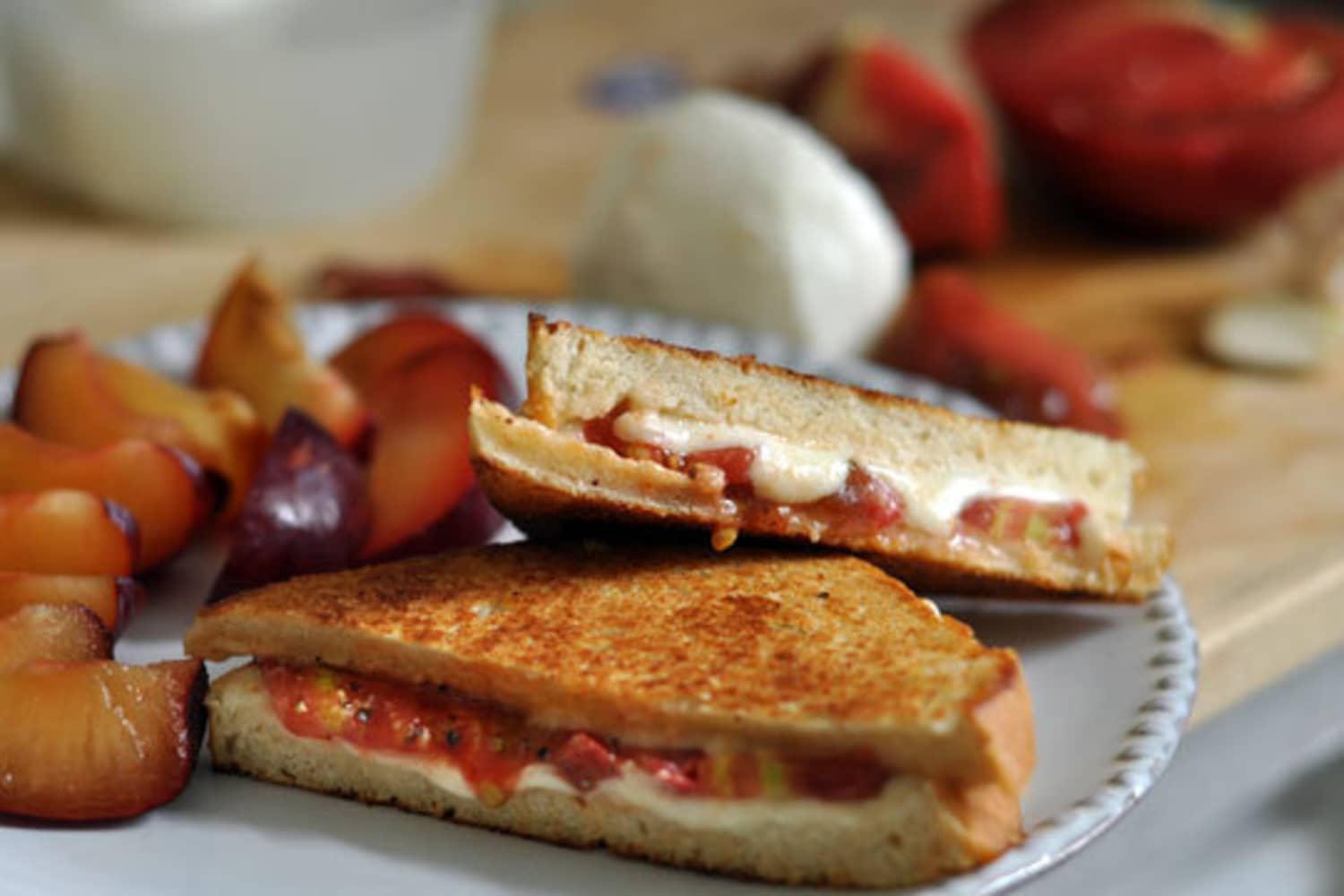 Favorite Lunch Recipe: Tomato Mozzarella Sandwich | The Kitchn