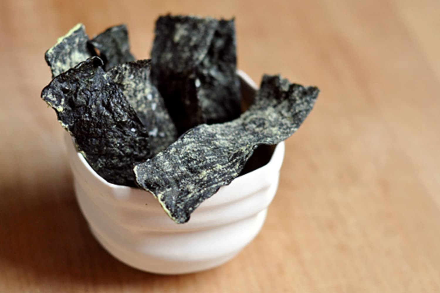 Afternoon Snack: Wasabi-Toasted Nori Crisps | The Kitchn