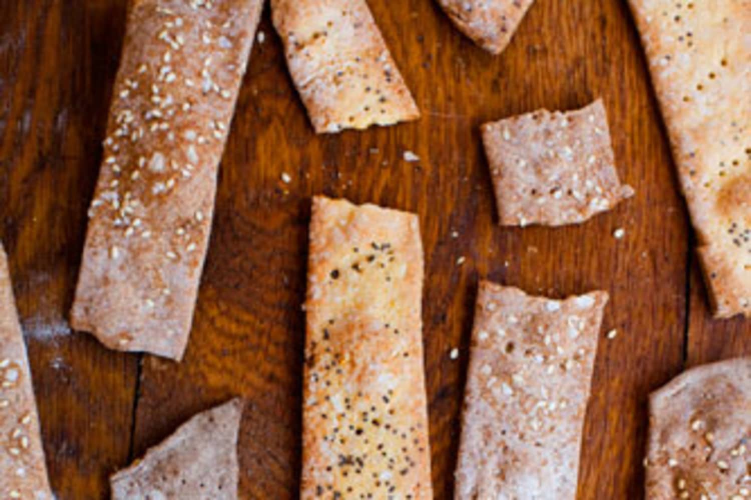 Cornmeal, Parmesan, and Poppy Seed Crackers: D.I.Y. Delicious by ...
