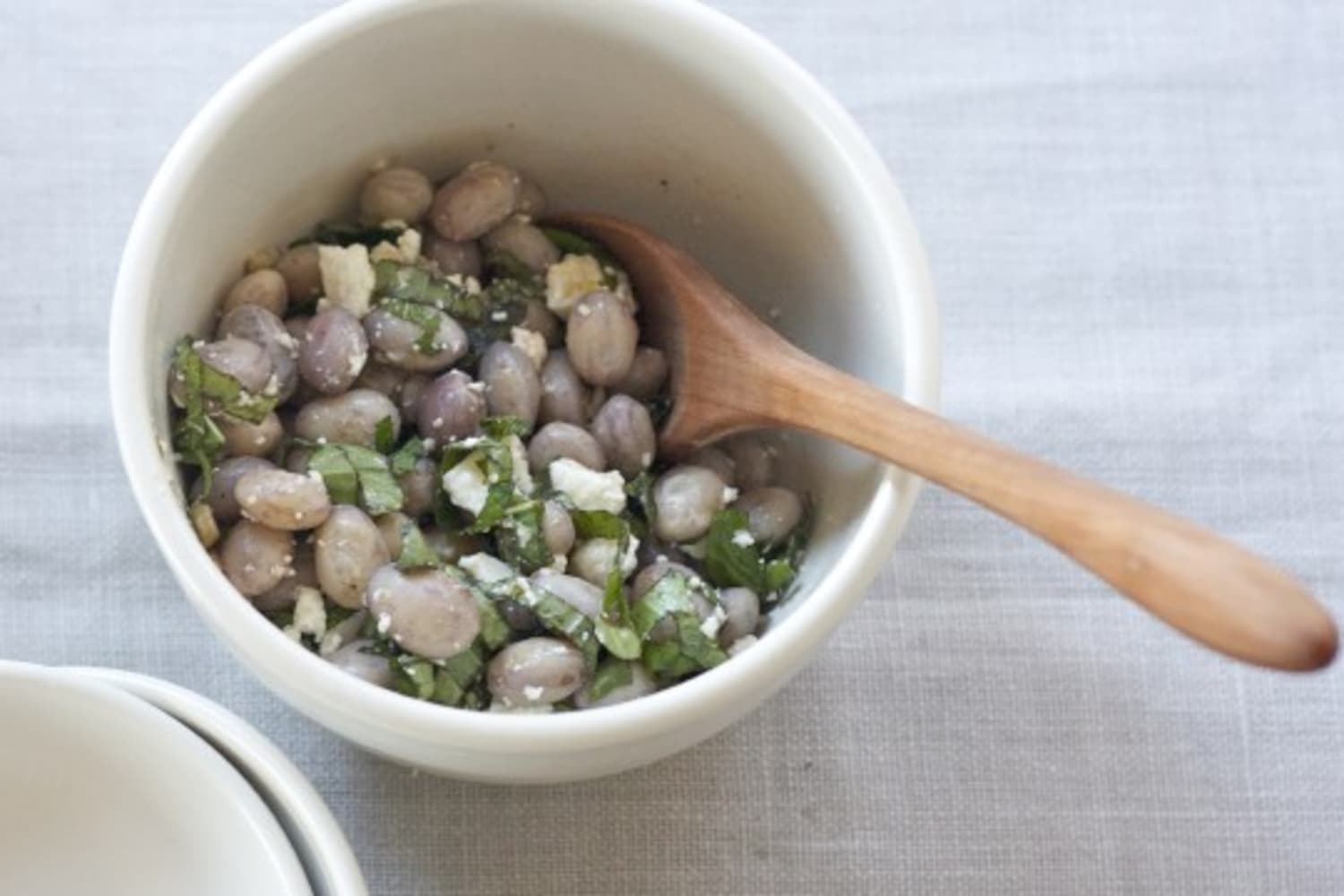 Recipe: Cranberry Bean Salad with Basil, Mint and Feta | The Kitchn