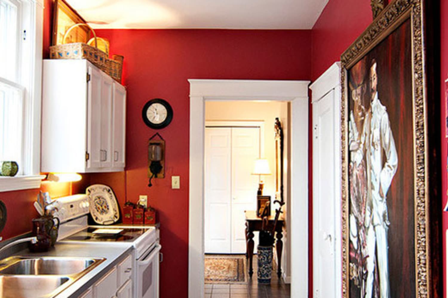 Look! Enormous Painting in the Kitchen | The Kitchn