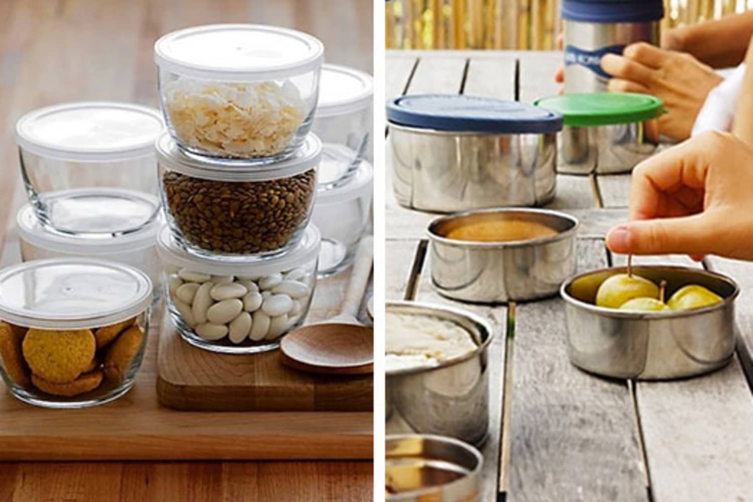 Plastic-Free Containers: Steel vs. Glass | The Kitchn