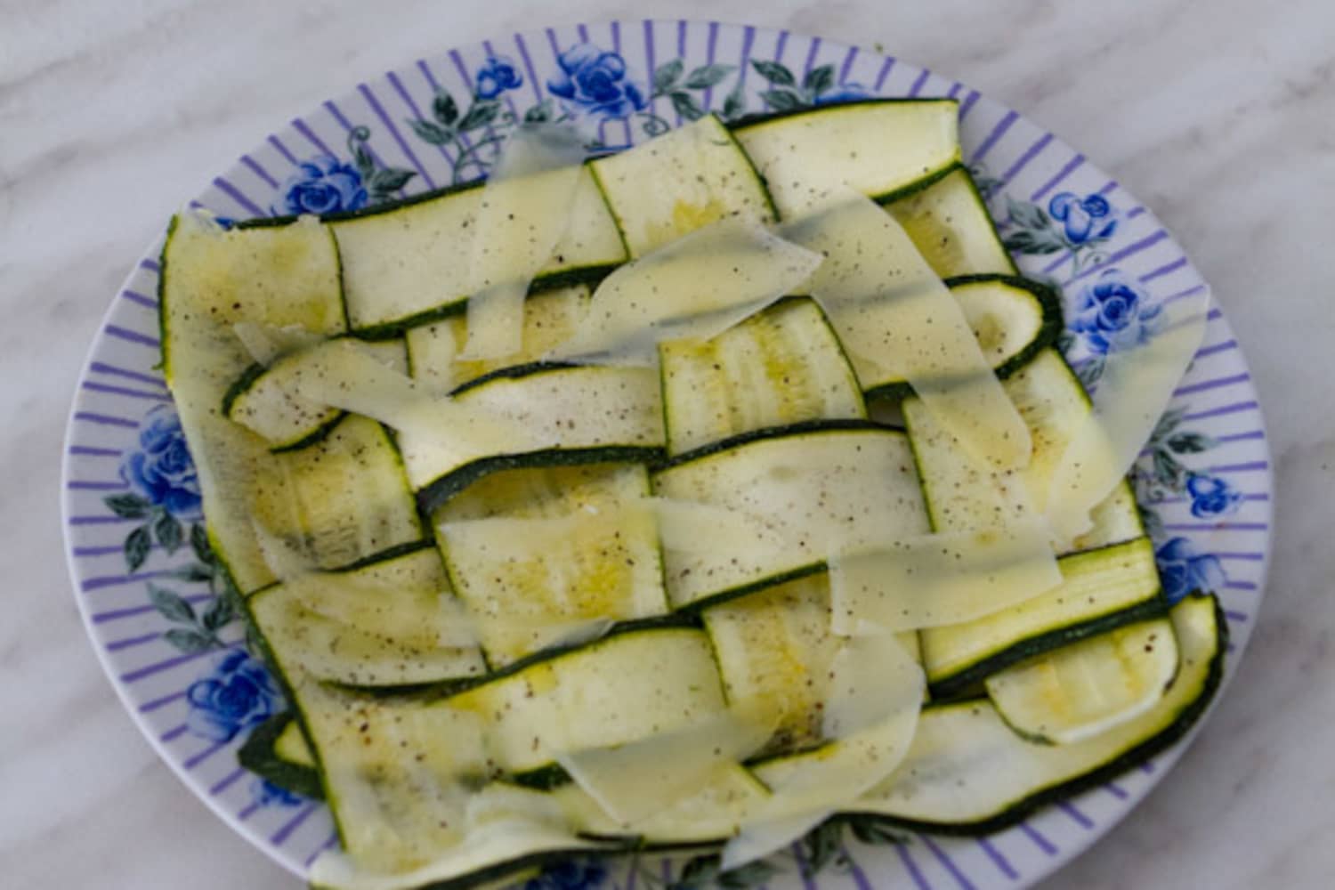 Simple Appetizer Recipe: Raw Zucchini Ribbons with Parmesan | The Kitchn