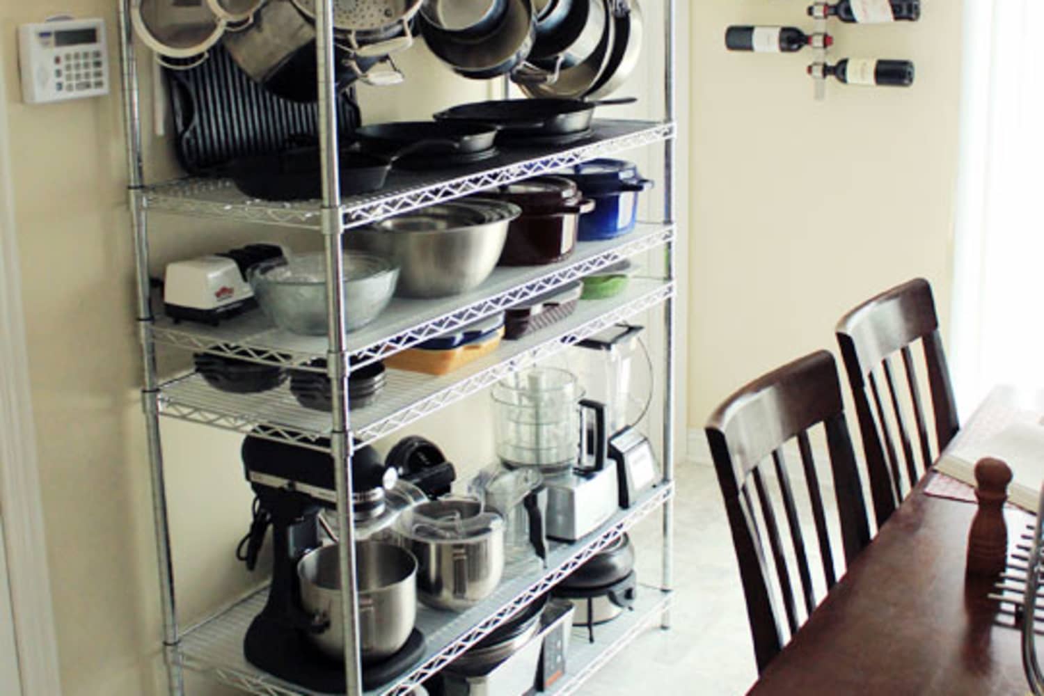 A Smart, Effective Wire Shelving Unit for Kitchen Storage | The Kitchn