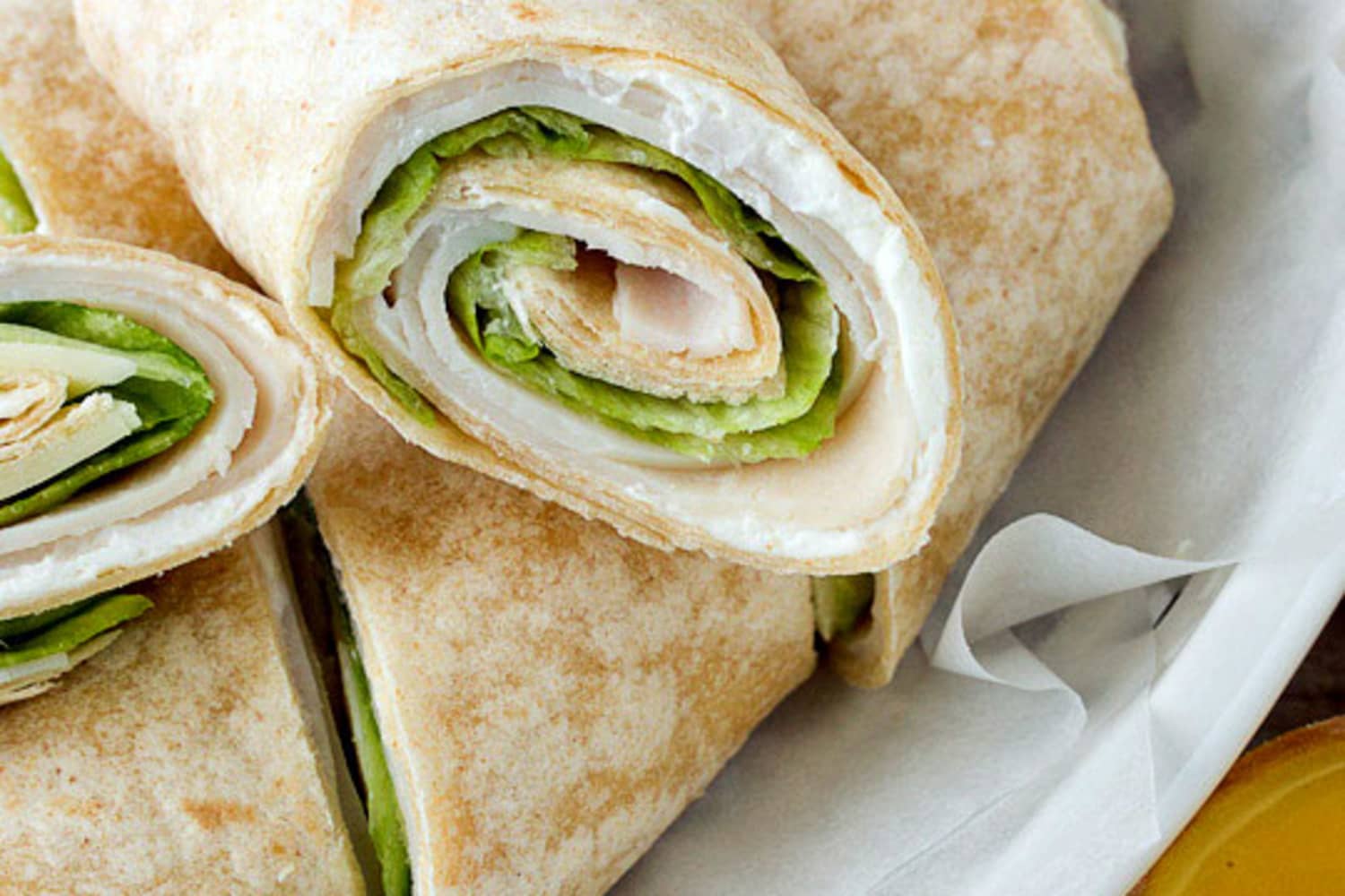 Snack Recipe: Turkey Wraps with Honey Mustard Dip | The Kitchn