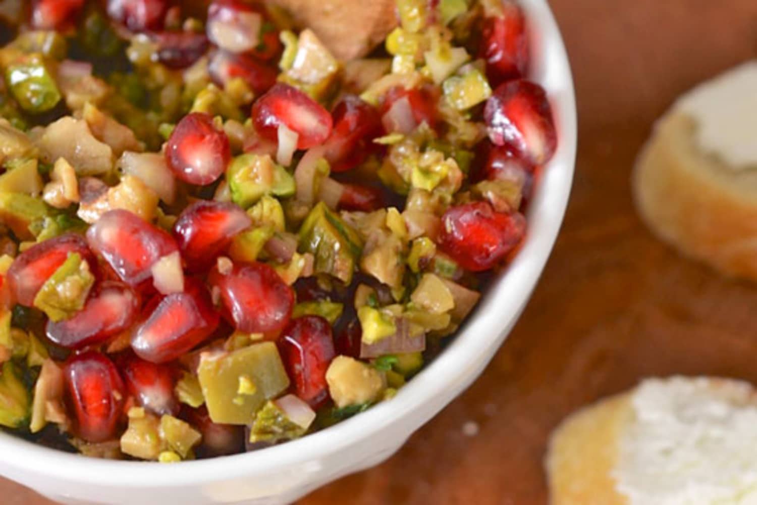 Appetizer Recipe: Pomegranate Olive Relish | The Kitchn