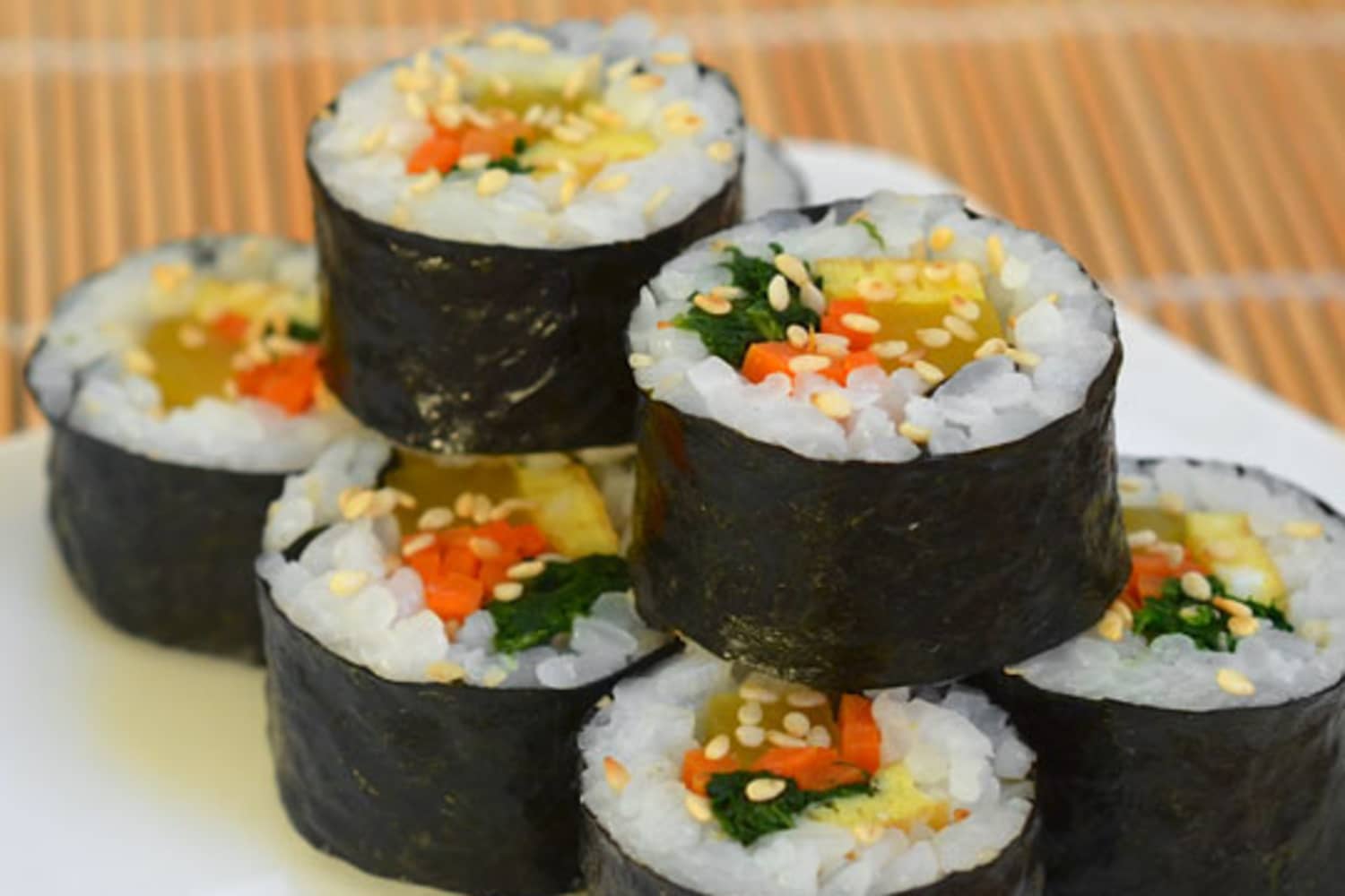 How To Make Gimbap: Korean Seaweed and Rice Rolls | Kitchn