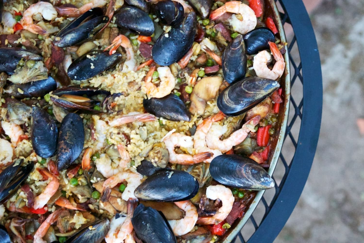 Rally Your Friends: Throw an Outdoor Paella Party this Summer! | The Kitchn
