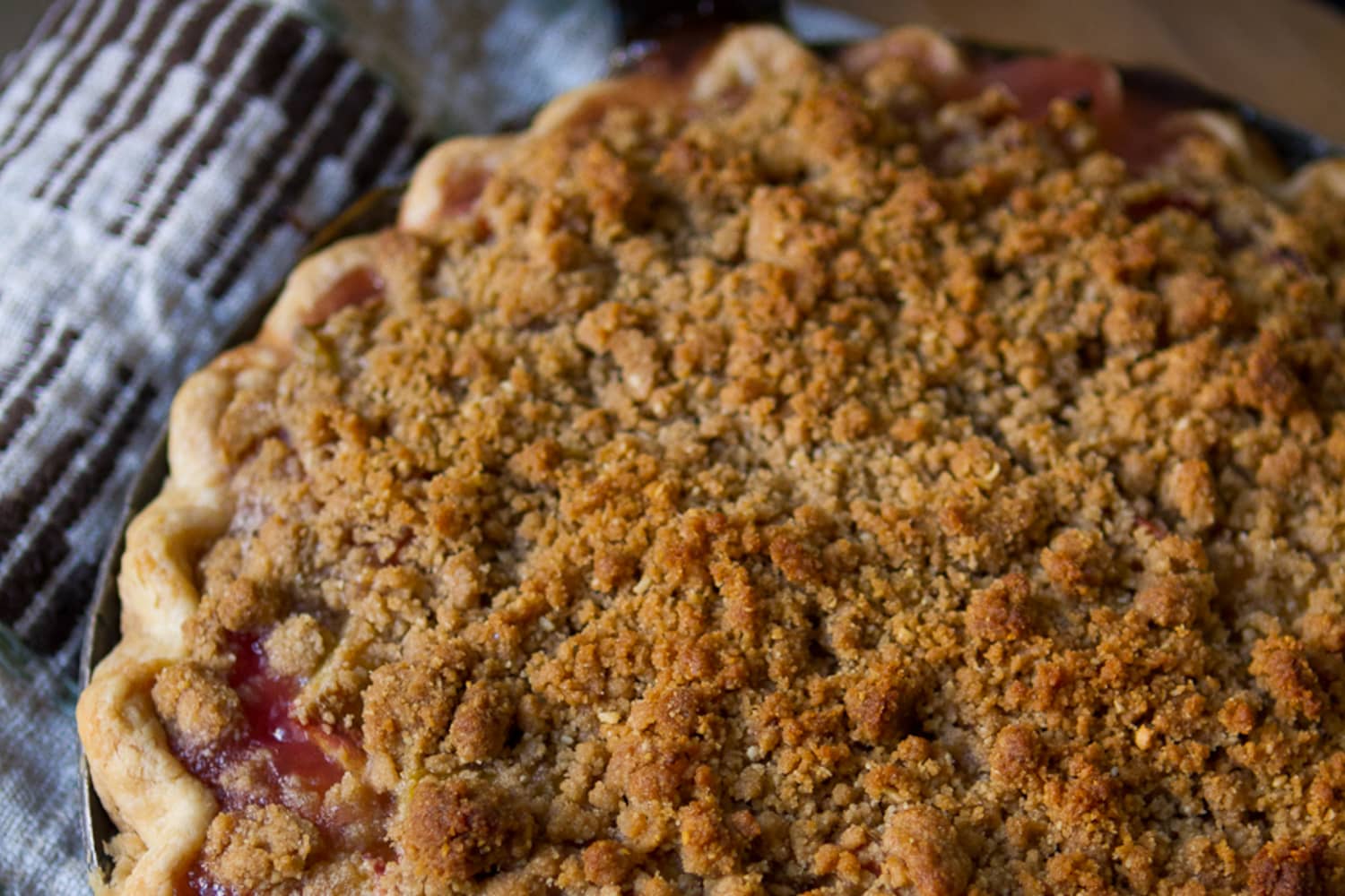 Spring Recipe: Rhubarb Crumble Pie | The Kitchn