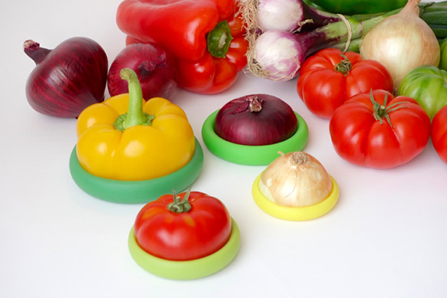 Food Huggers: An Easy Way to Keep Leftover Fruits & Veggies Fresh | The ...