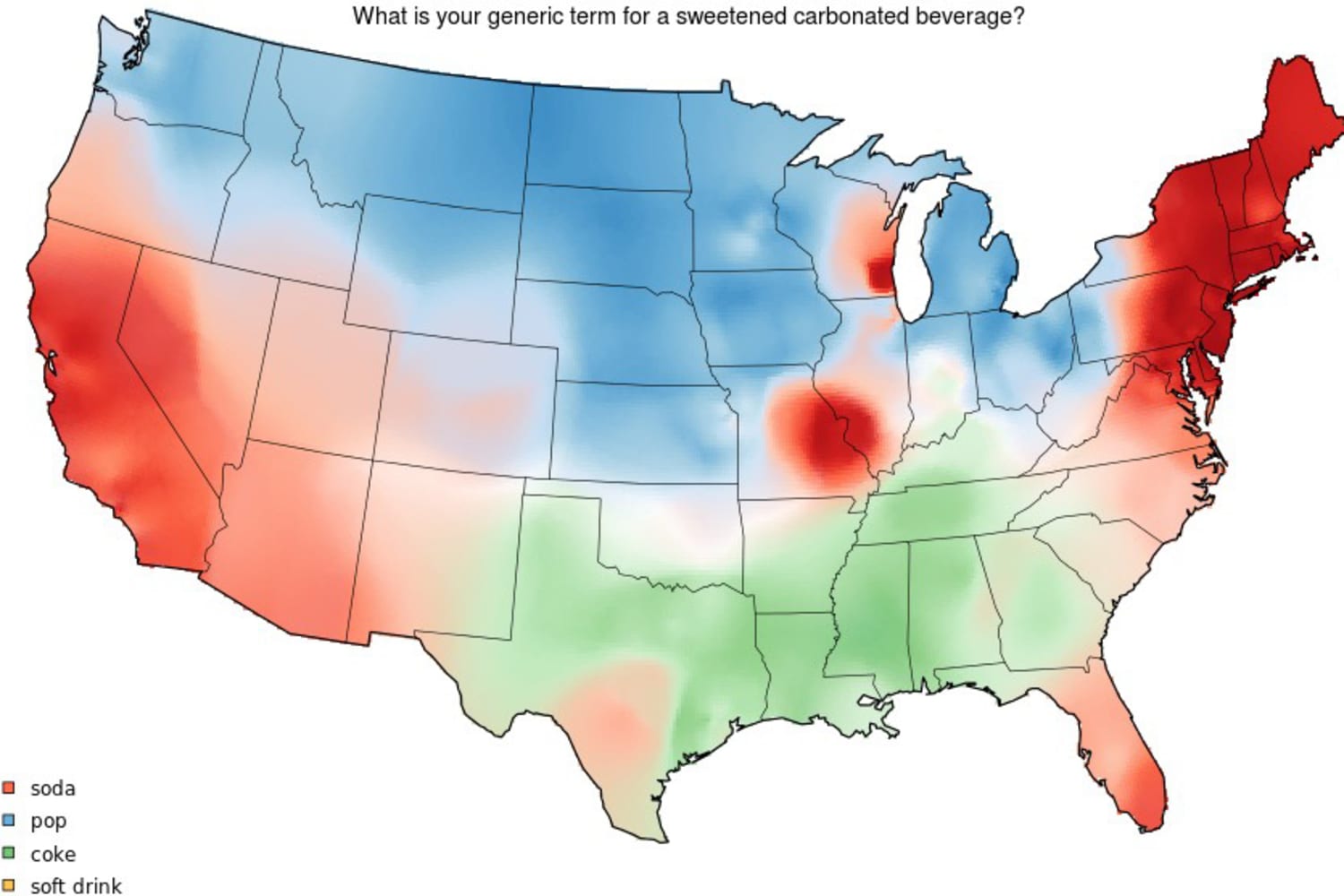 Soda or Pop? Maps of Regional Food Dialects | The Kitchn