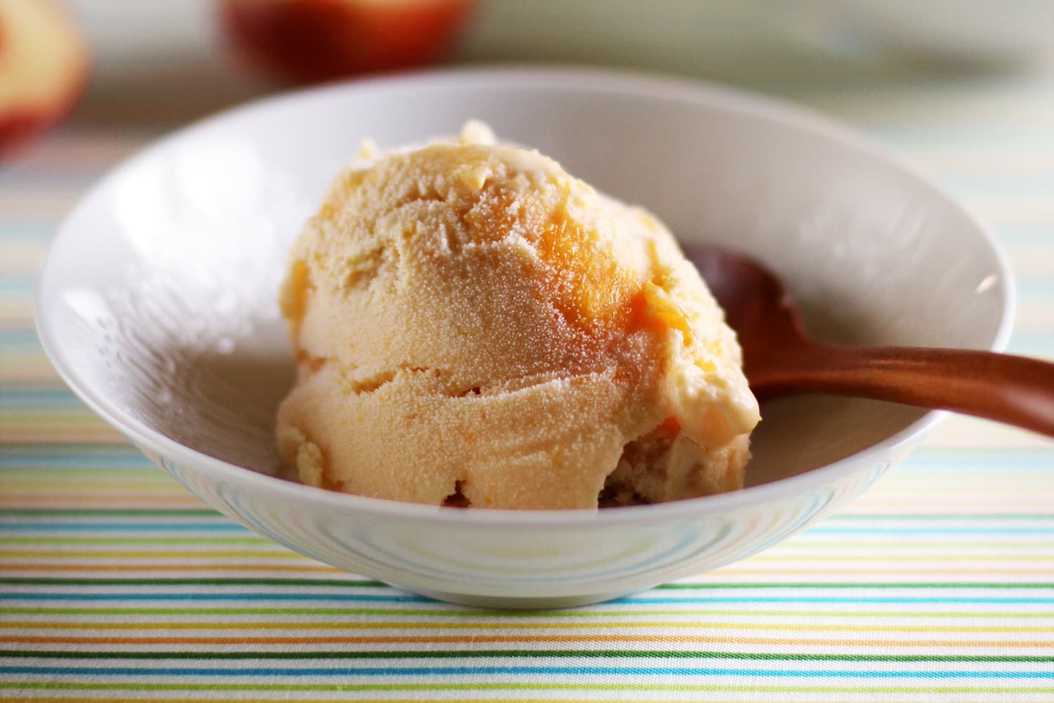 Summer Recipe: Peach Pie Ice Cream | The Kitchn