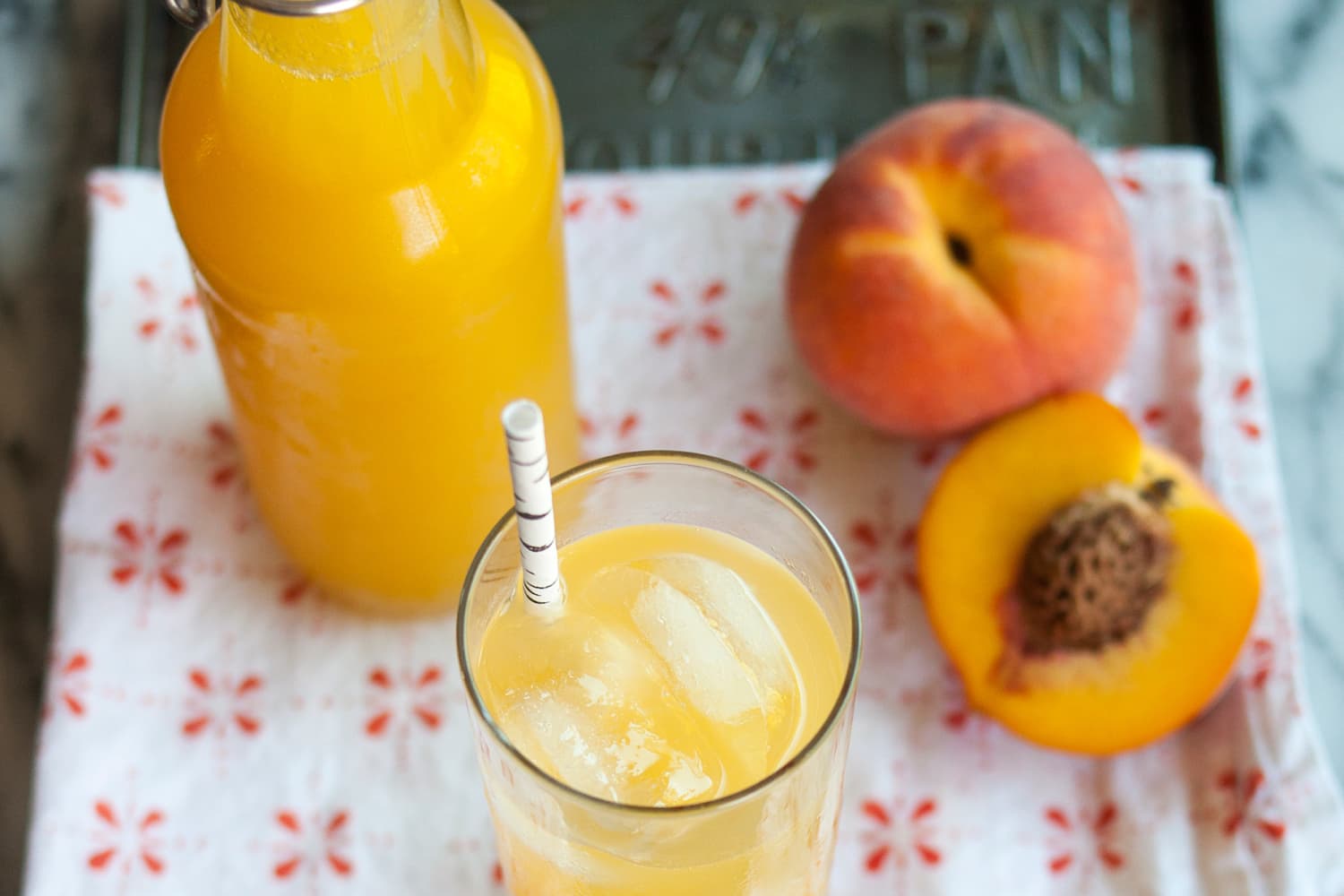 Summer Recipe: Fresh Peach Soda | The Kitchn