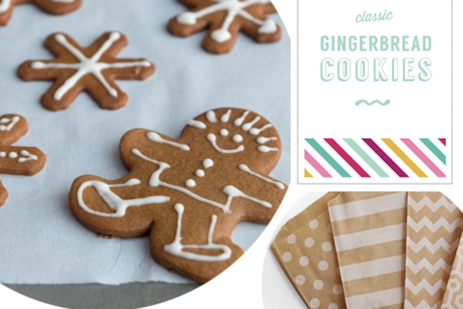Cookie + Gift Tag: Classic Gingerbread Cookies & Tags for Gifting | The ...