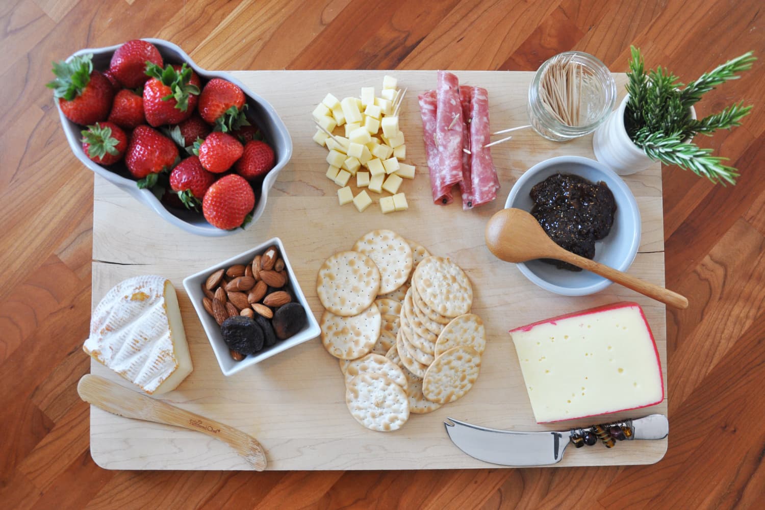 How I Assemble a Simple Cheese Board | The Kitchn