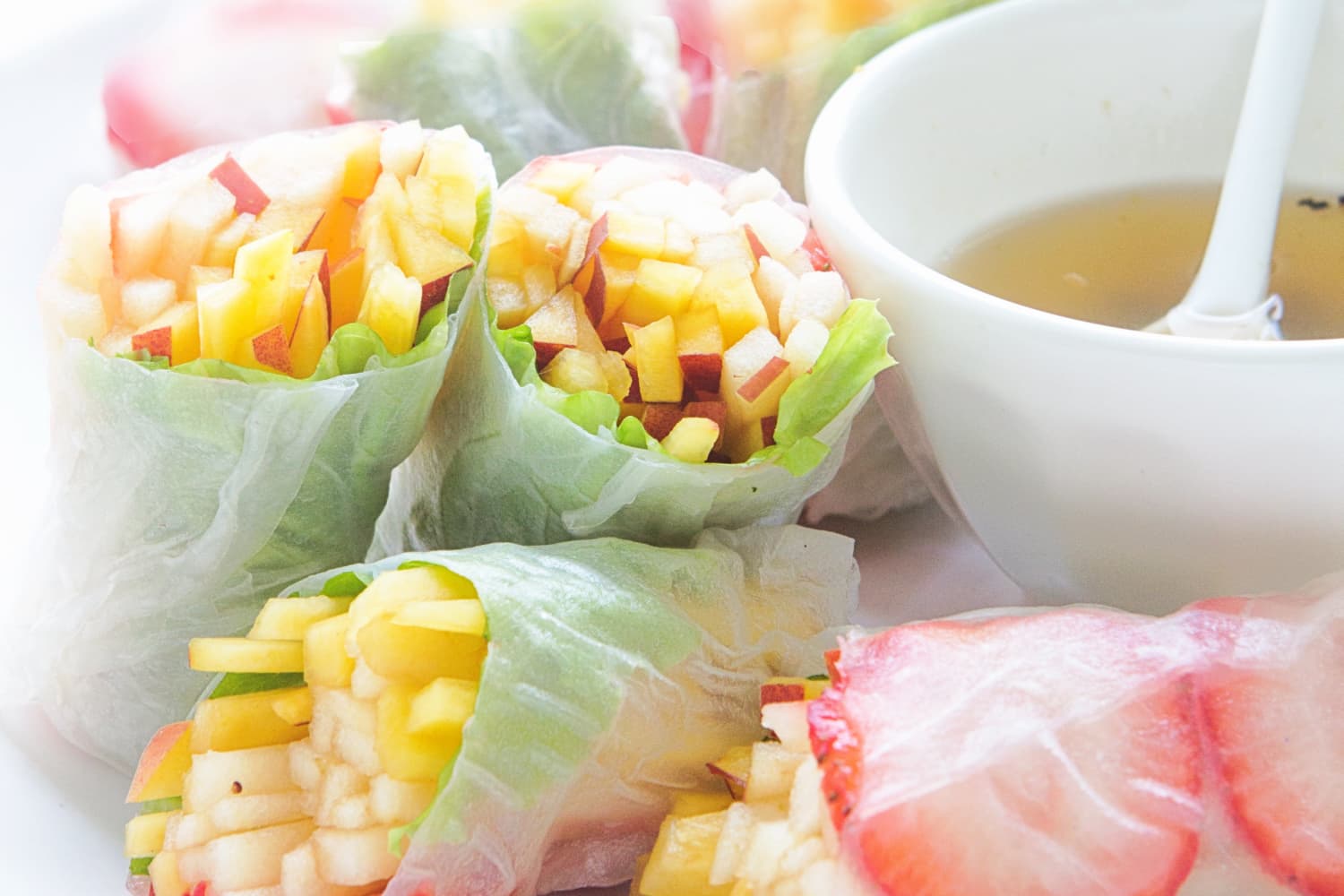 Recipe: Summer Fruit Spring Rolls | The Kitchn