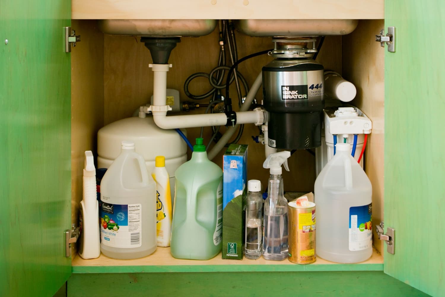 The Kitchn Cure Day 16 Clean And Organize The Under Sink Area The Kitchn