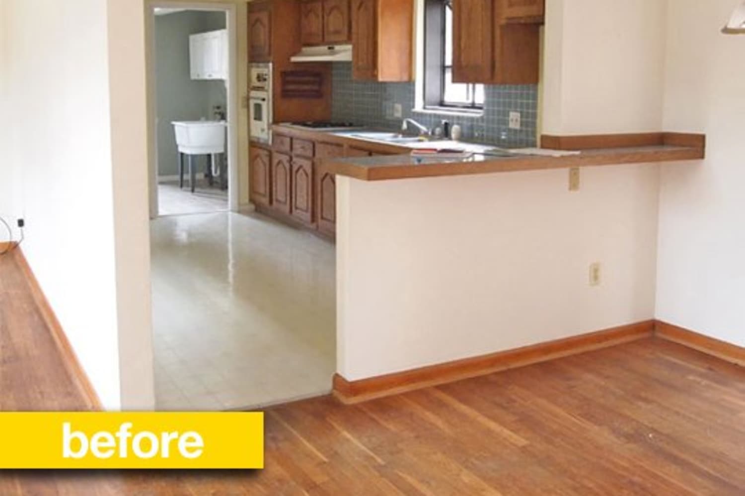 Kitchen Before & After: A Closed Off Kitchen Opens Up | The Kitchn