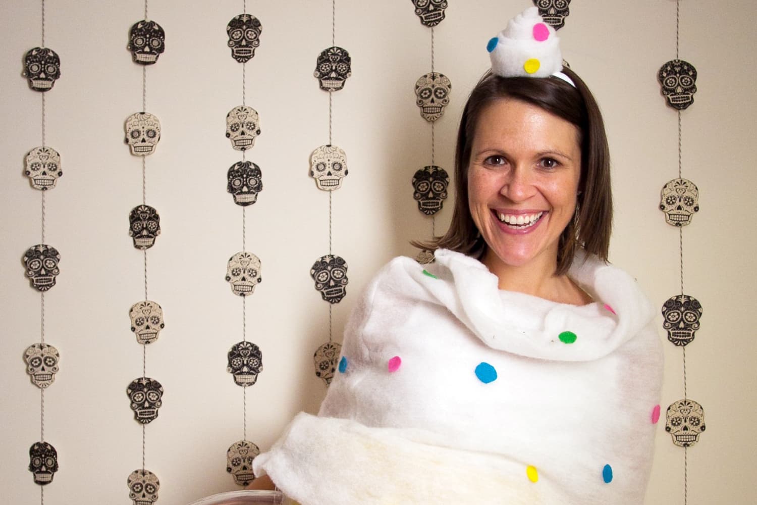 A Funfetti Mug Cake Costume for Halloween | The Kitchn