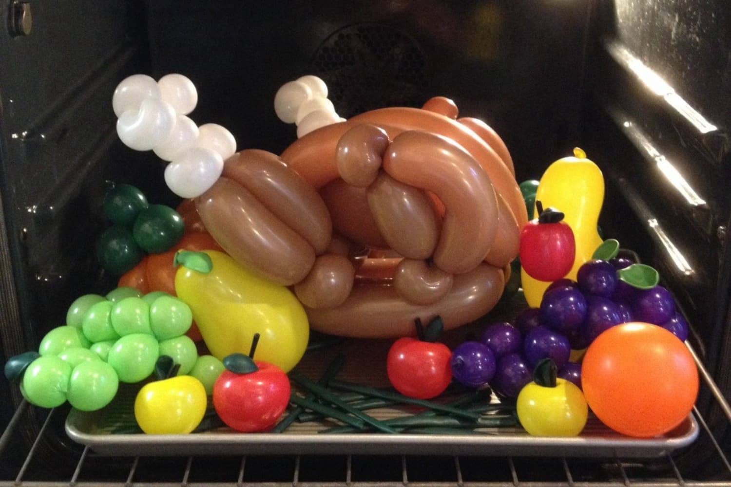 Here’s Your Thanksgiving Dinner, Made Out of Balloons | The Kitchn
