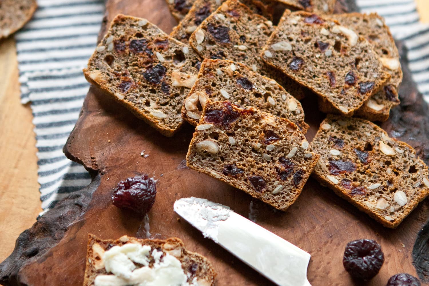 Recipe: Hazelnut & Cherry Whole-Grain Crackers | The Kitchn