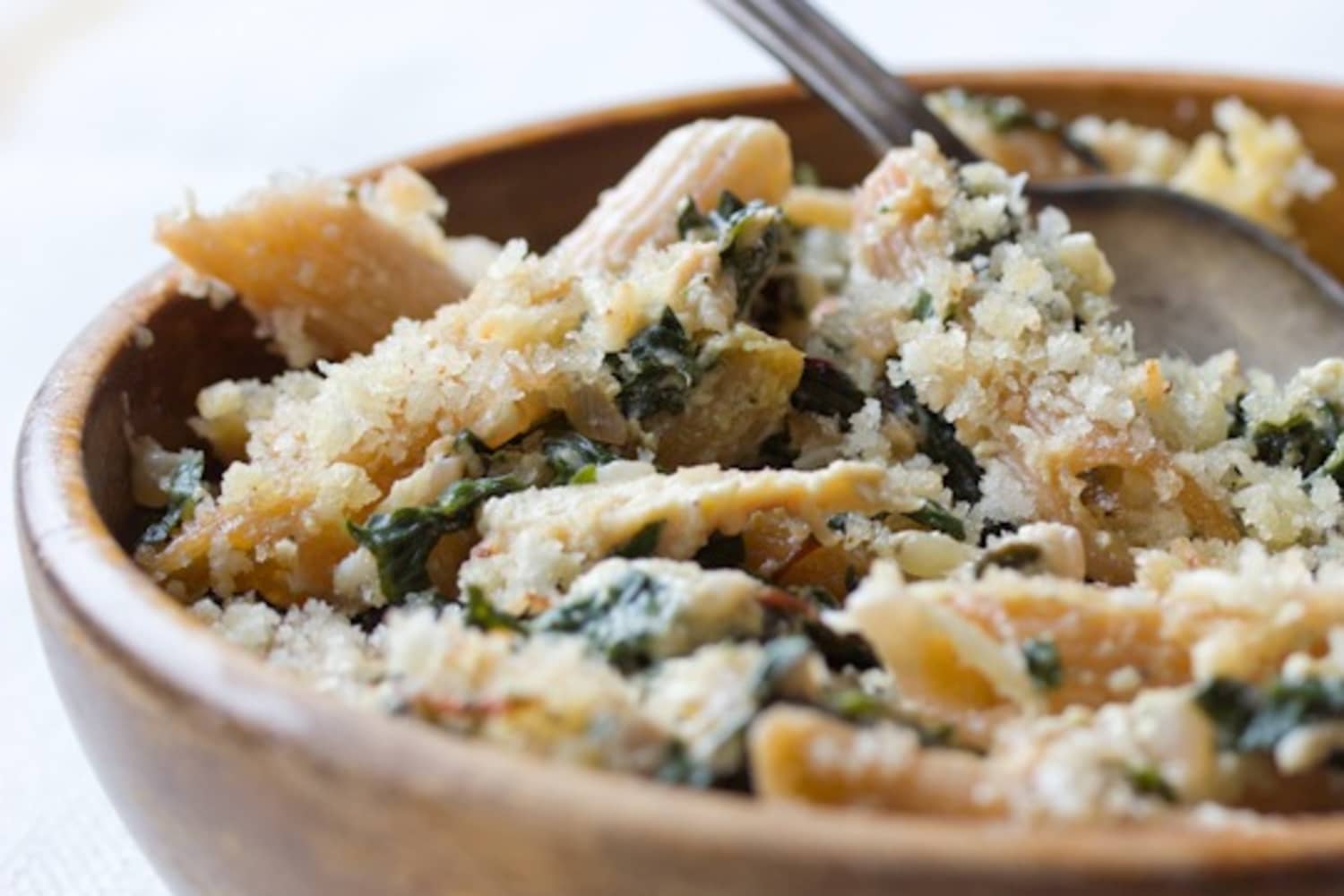 Recipe: Chicken & Swiss Chard Pasta Bake | The Kitchn