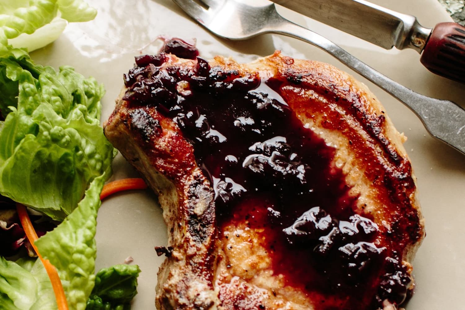 Recipe: Pork Chops in Port Wine Sauce | The Kitchn