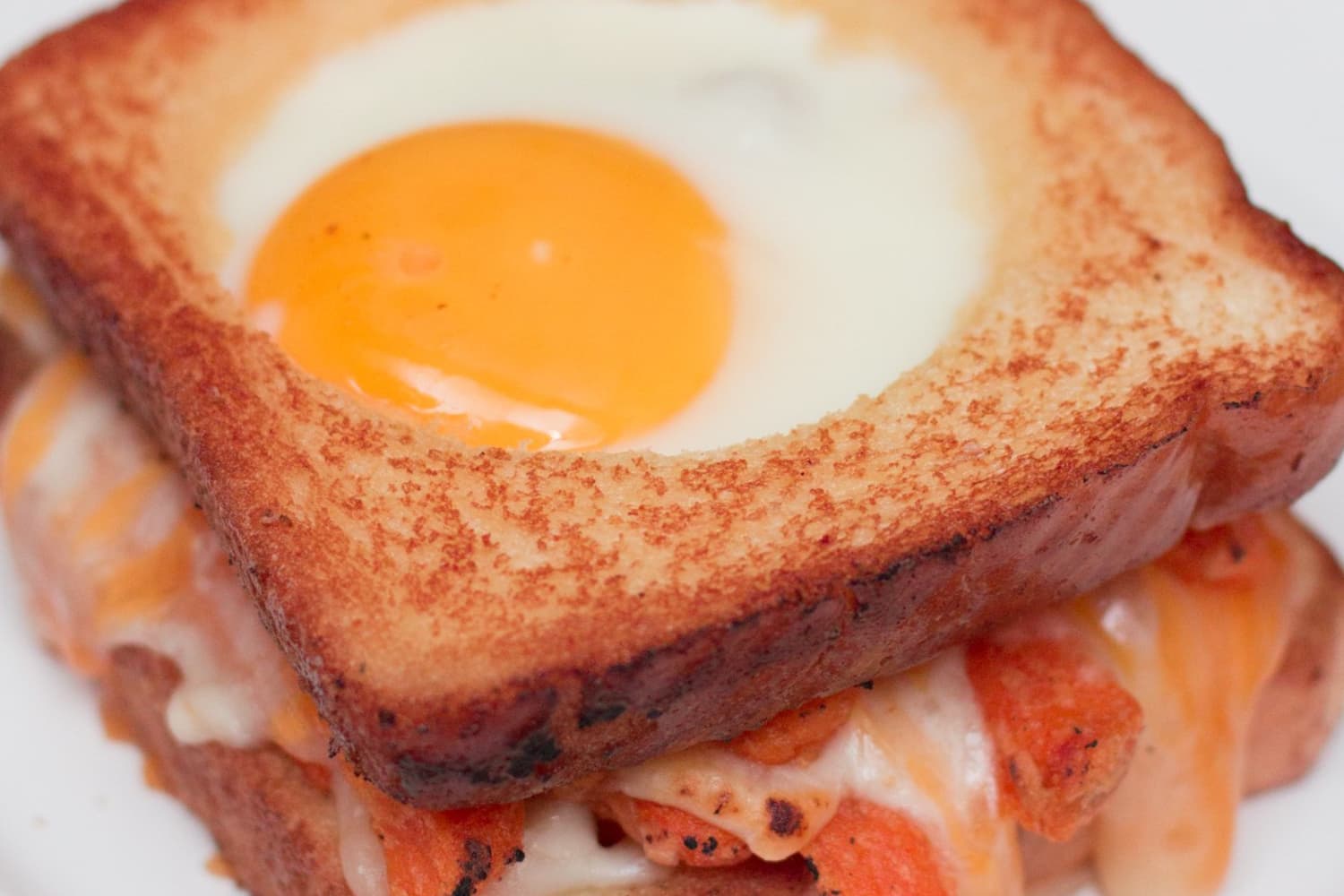 Recipe: Grilled Cheese Breakfast Sandwich | The Kitchn