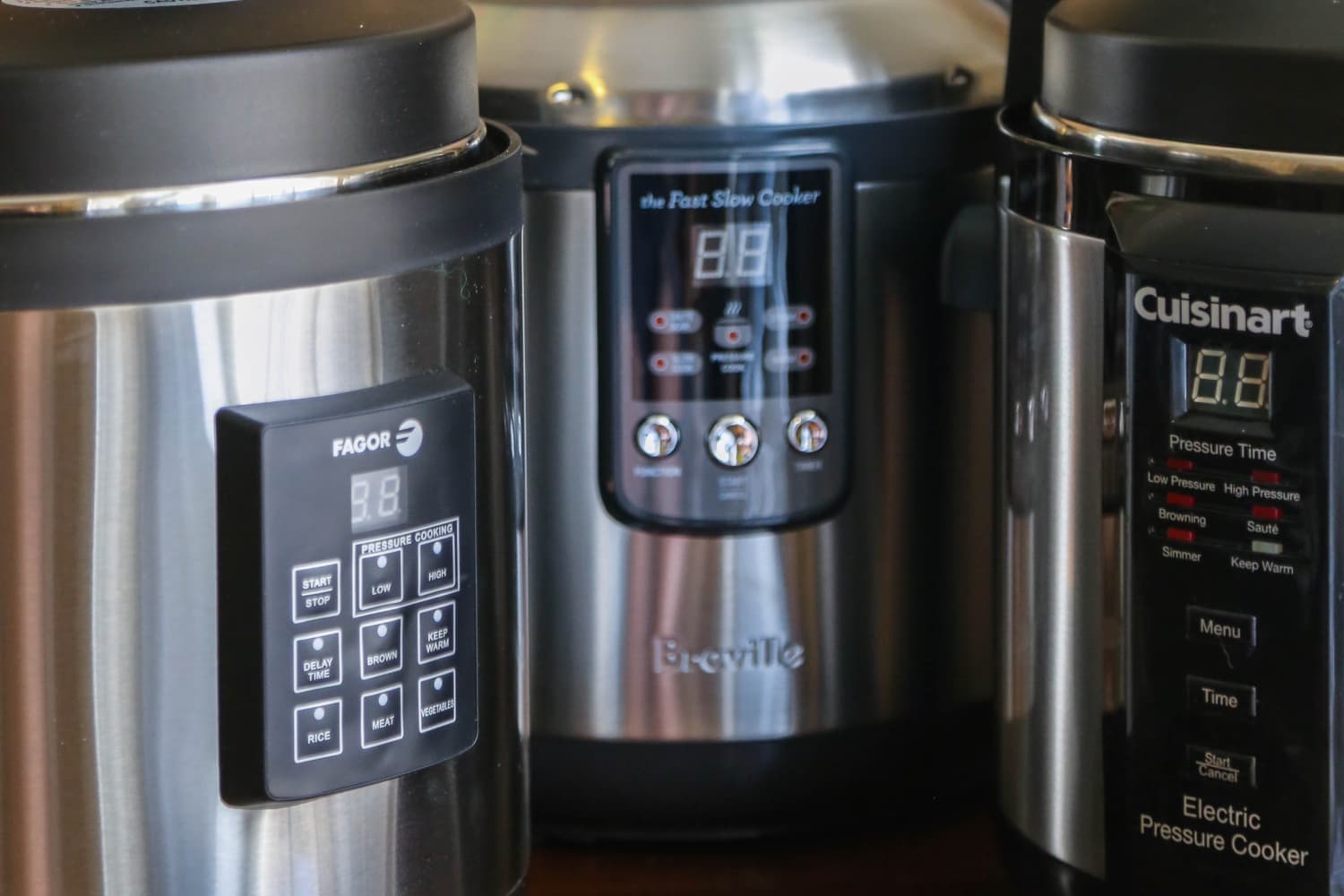Cuisinart, Fagor, and Breville: Which Electric Pressure Cooker Is Right ...