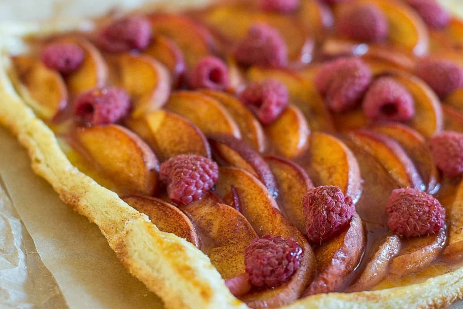 Recipe: Peach and Raspberry Tart | The Kitchn