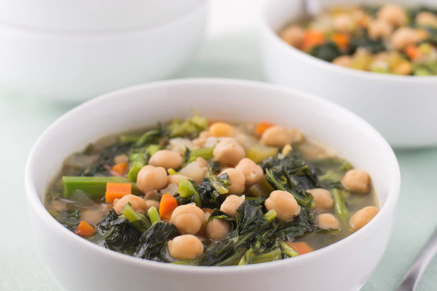 Recipe: Alice Waters’ Chickpea and Broccoli Rabe Soup | The Kitchn