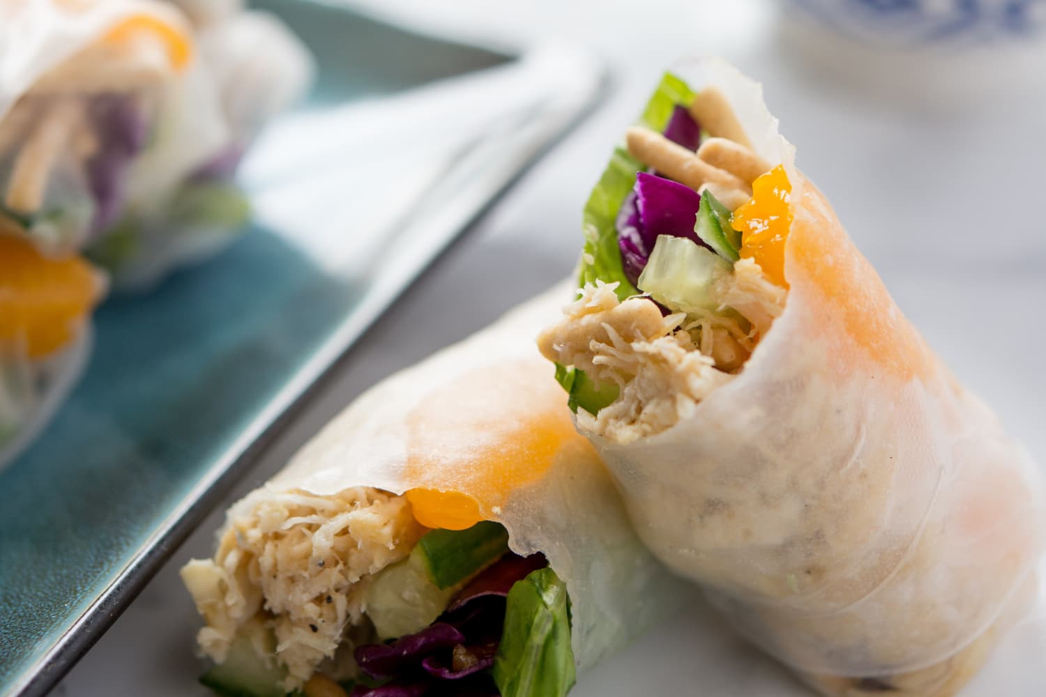 Recipe: Chinese Chicken Salad Spring Rolls | The Kitchn