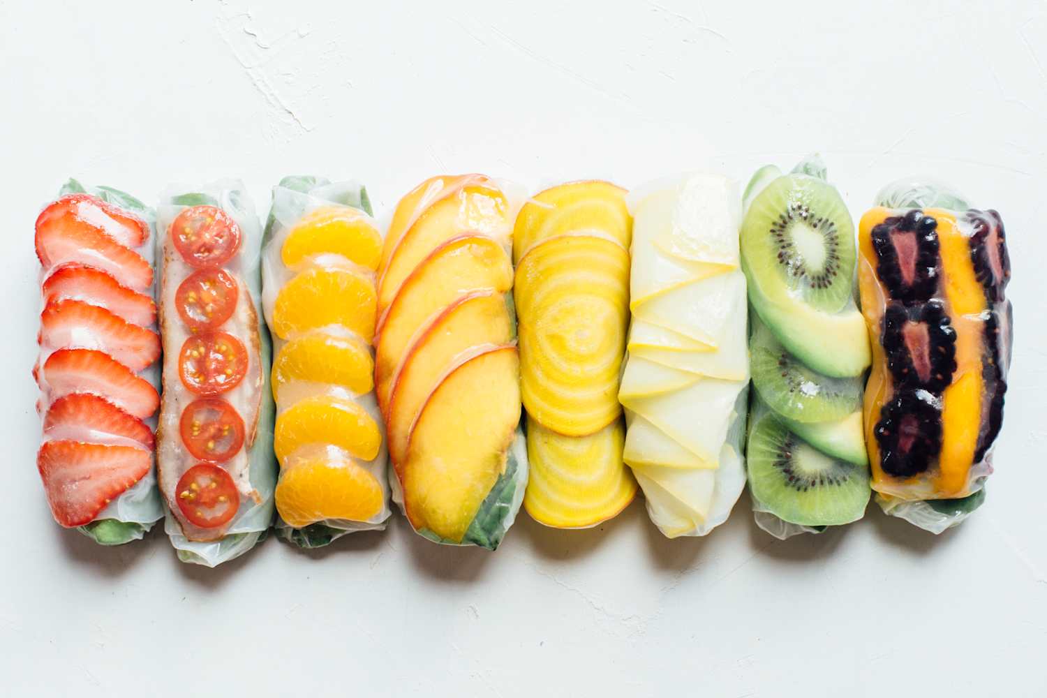 8 Colorful Ways to Fill a Summer Roll | The Kitchn