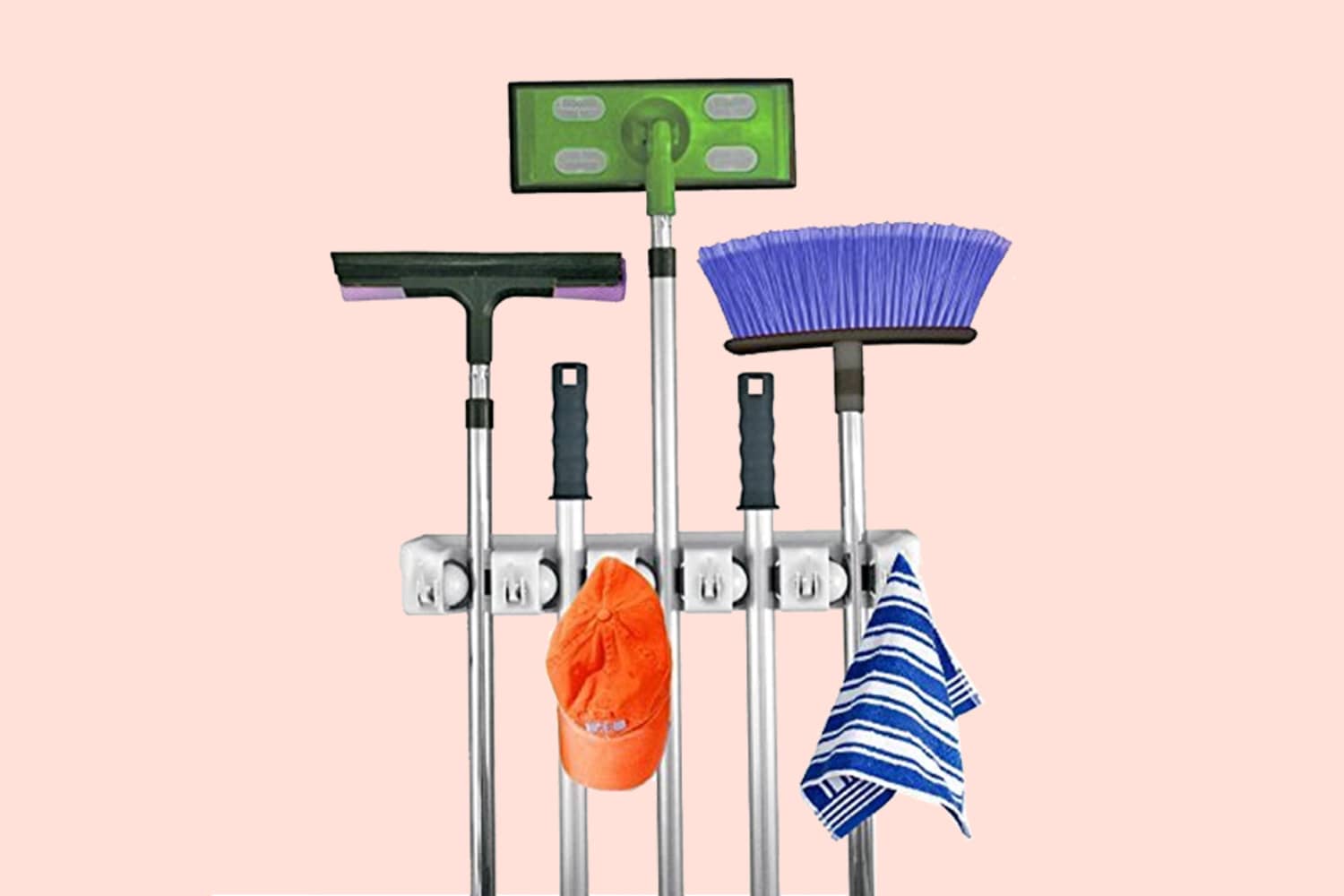 Get Your Cleaning Tools in Order with This Hanging Rack | The Kitchn