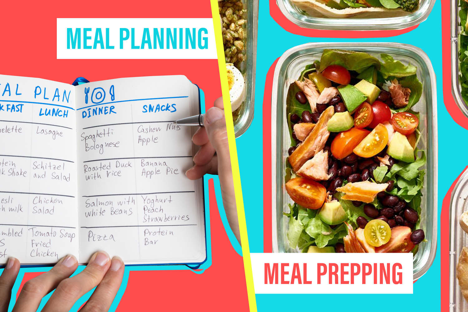 The Difference Between Meal Planning and Meal Prep | The Kitchn