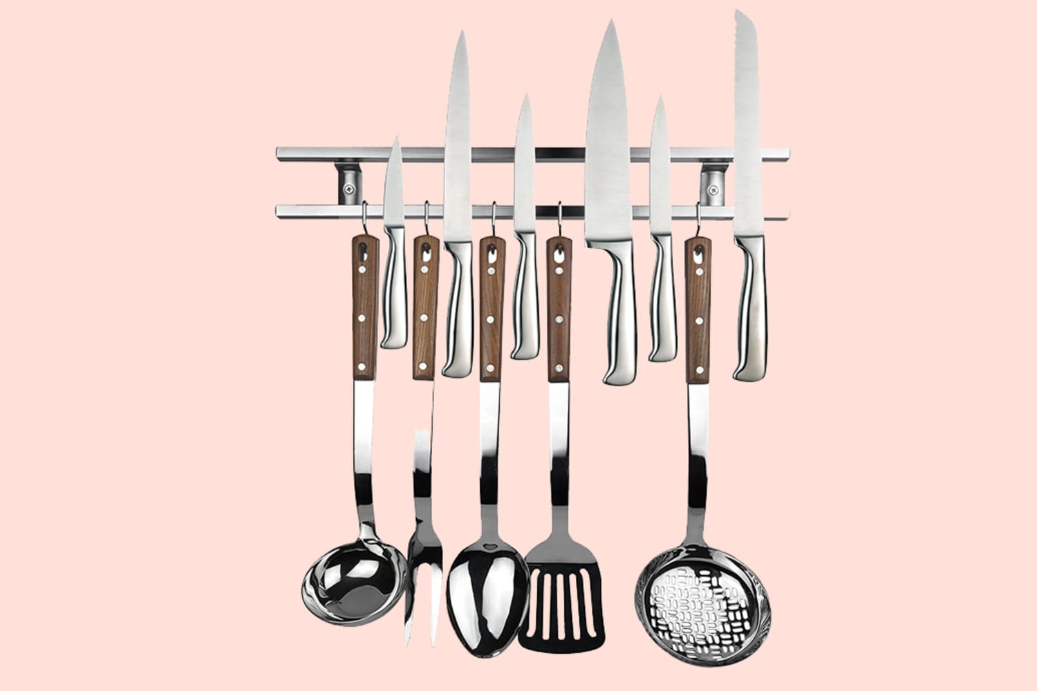 Free Up Storage Space With This Magnetic Knife Rack | The Kitchn