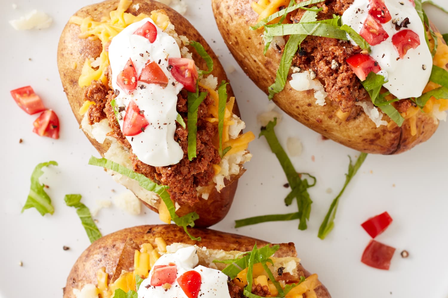 Slow Cooker Taco-Stuffed Potatoes | The Kitchn