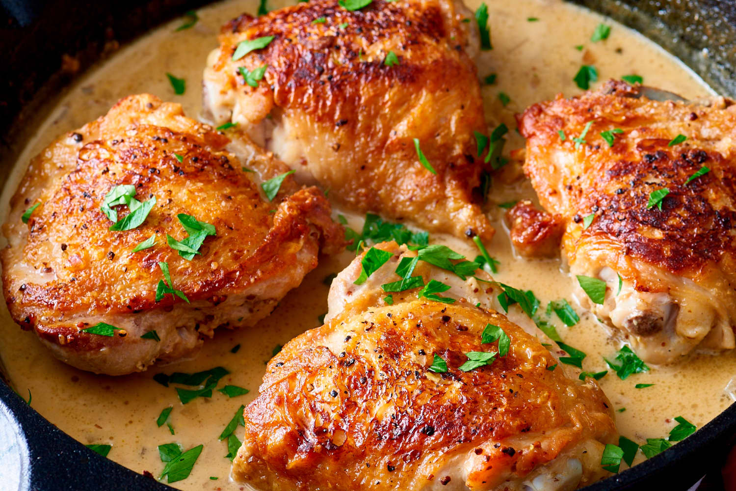 French Mustard Chicken Recipe - Lavender and Macarons | The Kitchn